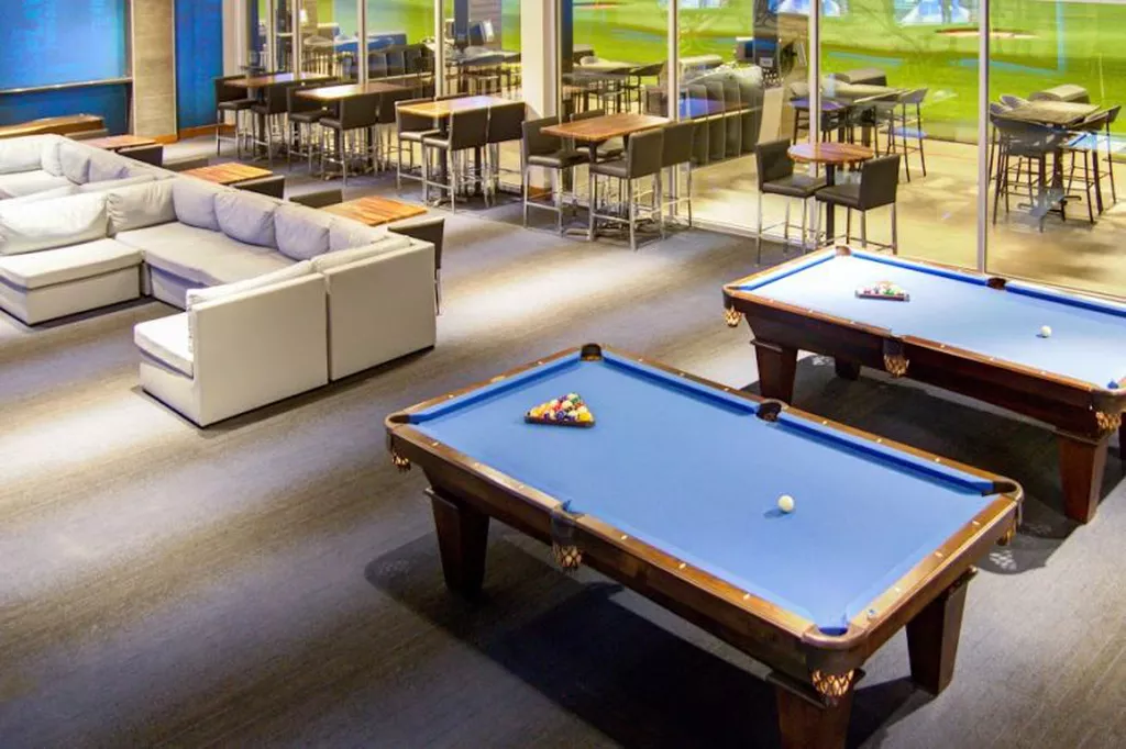 pool tables topgolf
